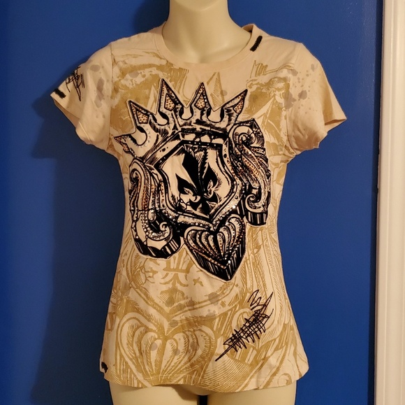 Rebel Spirit | Tops | Rebel Spirit Top Bling With An Attitude | Poshmark